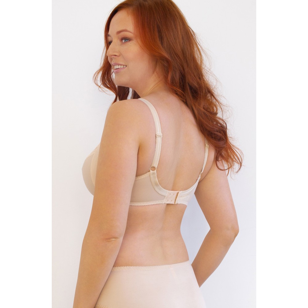 Бюстгальтер мягкая чашка на косточках микрофибра Kleo Albina 335 бежевый